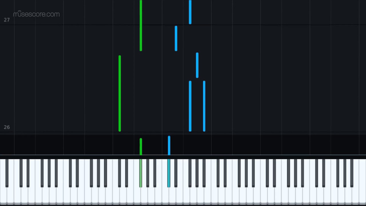 Calm 1 | Minecraft - Solo Piano Arrangement Piano Tutorial || arr. Noah ...