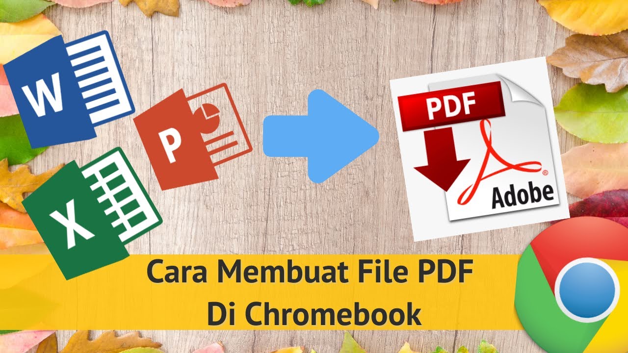 Cara Membuat File PDF Di Chromebook (Tanpa Aplikasi) - YouTube