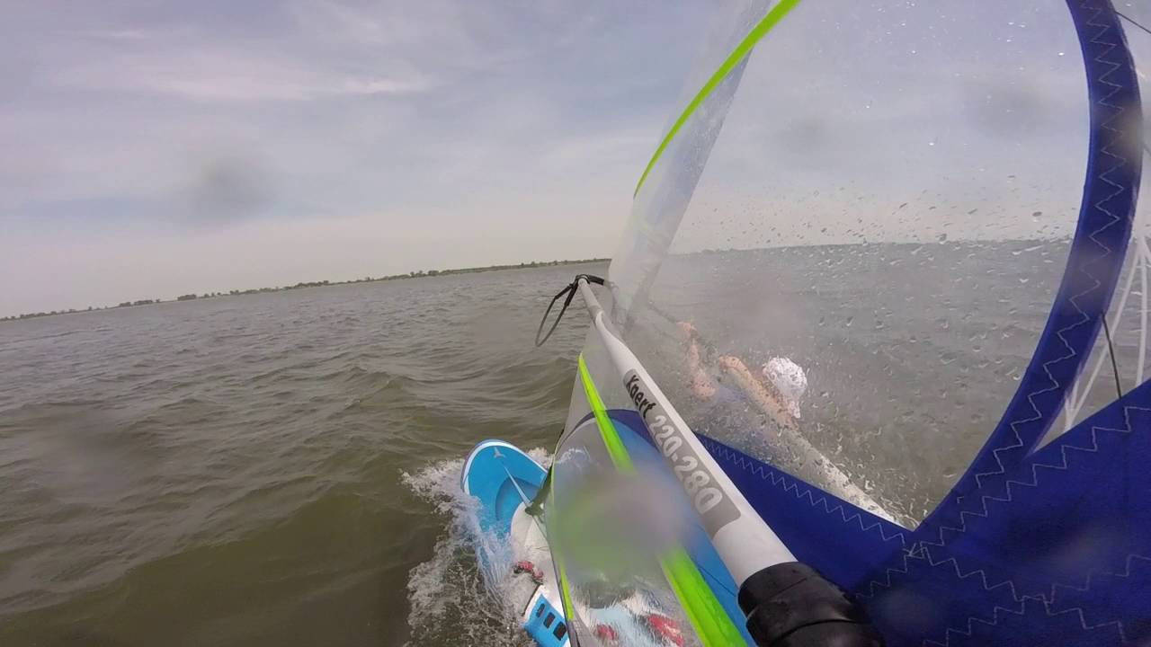 Windsurfing. Miedwie. Tabou Rocket 145. Gaastra GTX 8,0. - YouTube
