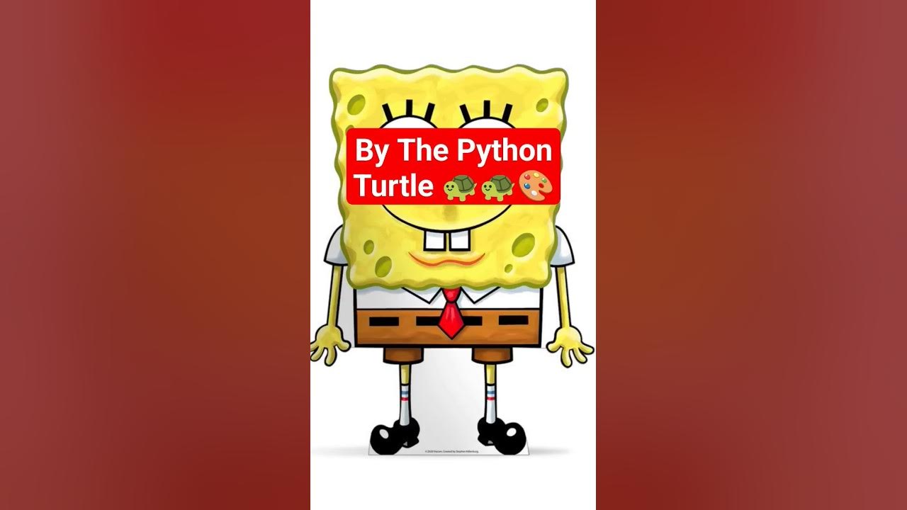 Master Python Turtle Graphics 🎨SpongeBob | 💯 Days of Code - YouTube