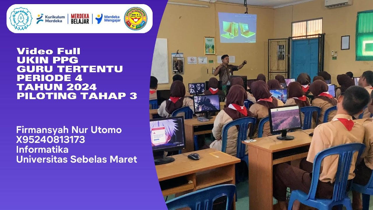 UKIN PPG GURU TERTENTU PERIODE 4 TAHUN 2024 PILOTING TAHAP 3 ...