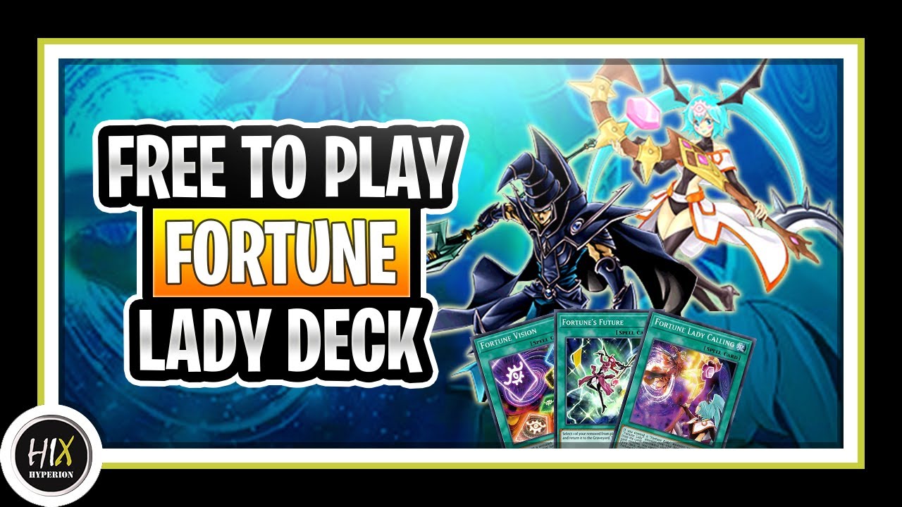 F2P Fortune Lady Deck feat. Sorcerer of Dark Magic Jul. 2021 - [Yu-Gi ...