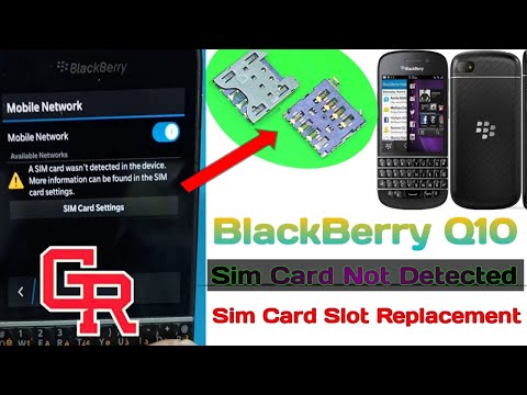 BlackBerry Q10 Sim Q10 Sim Card Reader Repair Replacement  Fix Damaged Broken Pins Solution