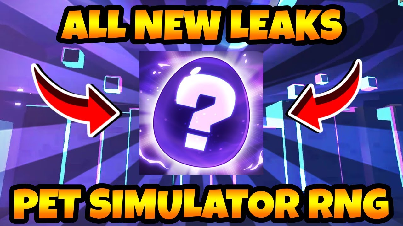 ALL NEW LEAKS! 🎲 PET SIM RNG COMES OUT TODAY? | Roblox - YouTube