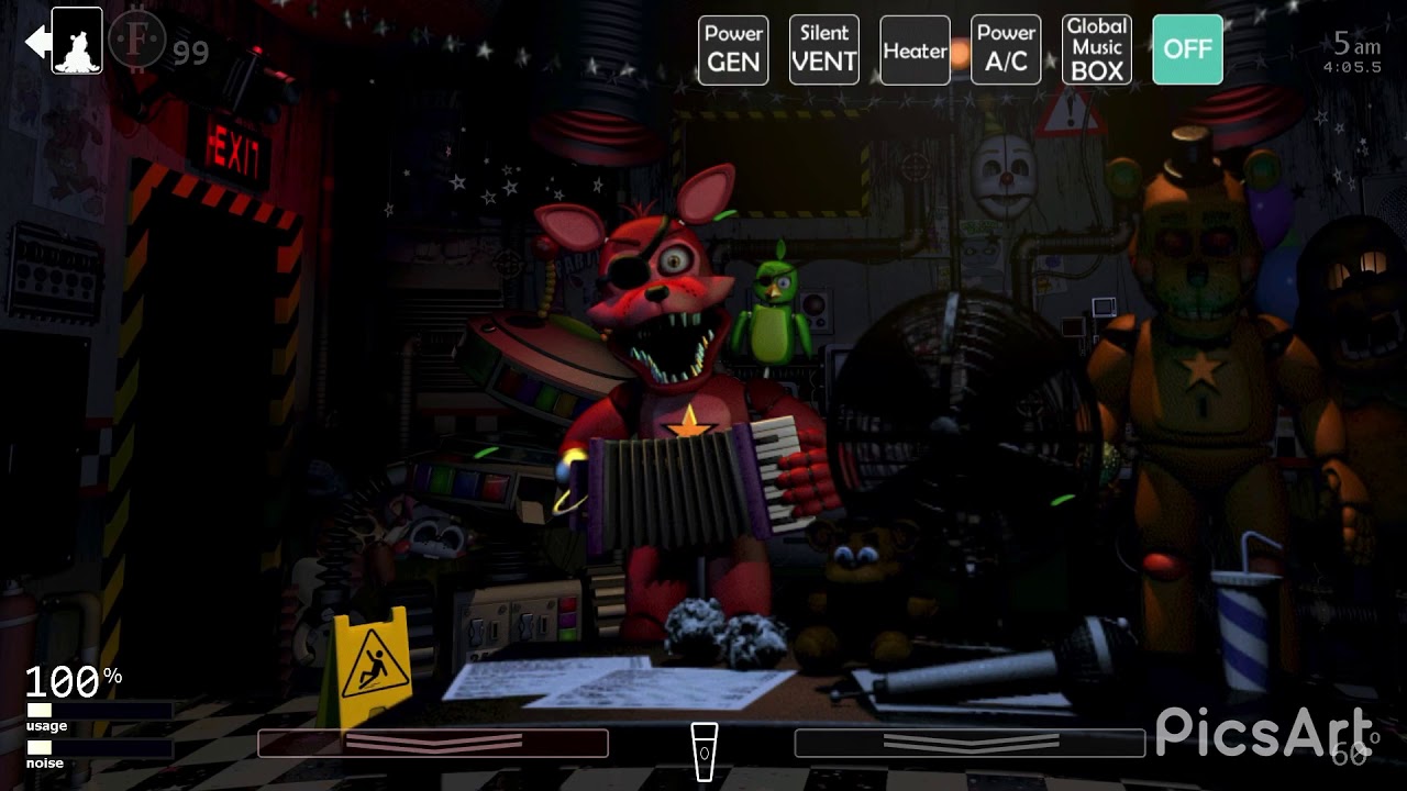 Ultimate Custom night 1000 mode challenge (with survival kit) - YouTube