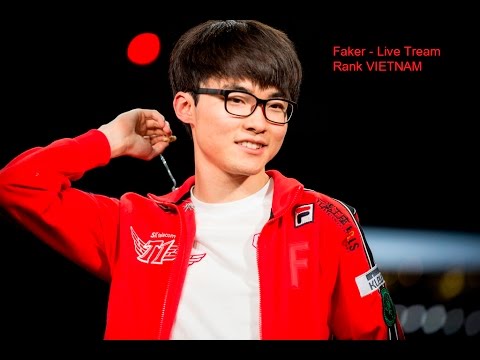 TRỰC TIẾP - SKT fAKER Stream - Leo Rank Việt Nam - YouTube
