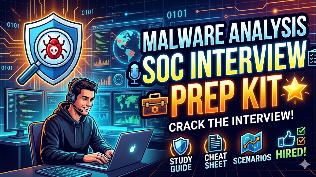 Malware Analysis Interview Preparation | SOC Analyst Interview QnA ...