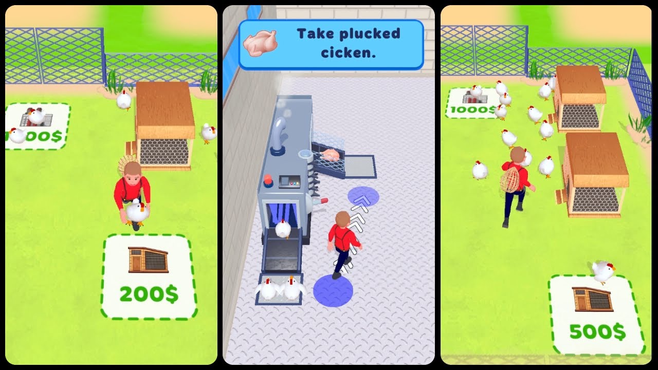 Chicken Fries Game (Gameplay Android) - YouTube