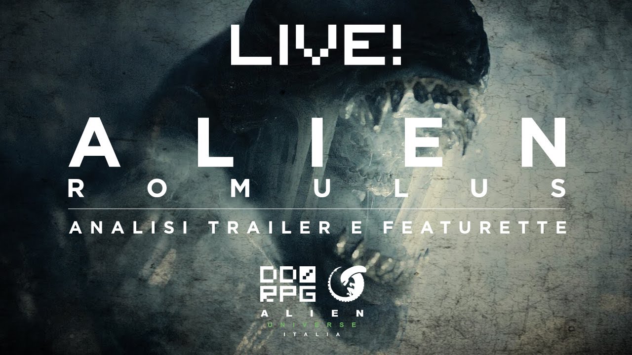 Dario Digital LIVE! | ALIEN Romulus: Analisi Trailer e Featurette - YouTube