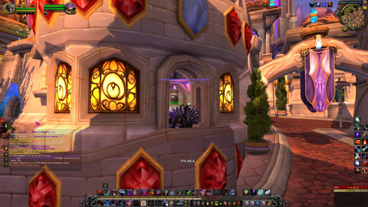 [4K] Socket to Me Jewelcrafting Quest Part 6 World of Warcraft Legion ...