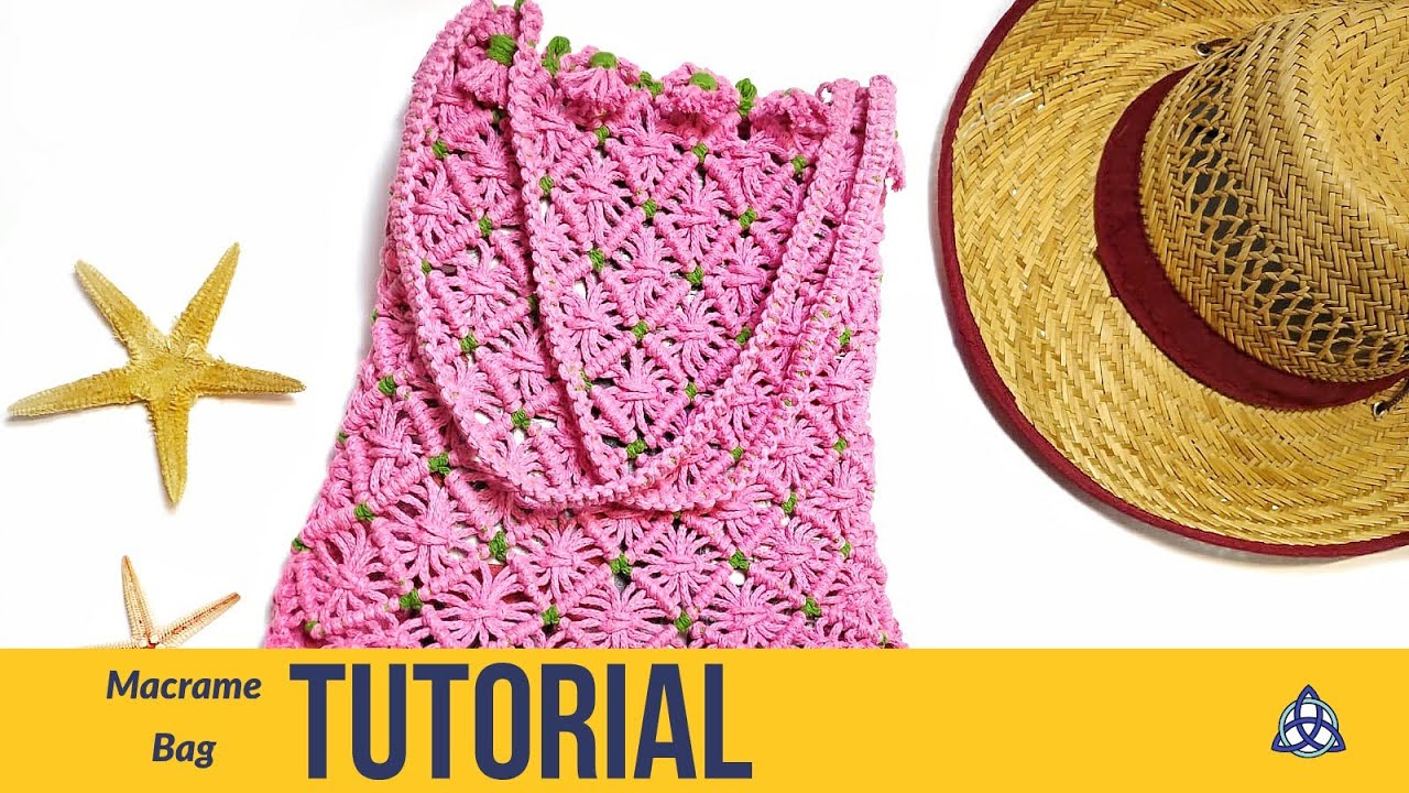 Macrame Beach Bag DIY | Macrame Magic Knots - YouTube