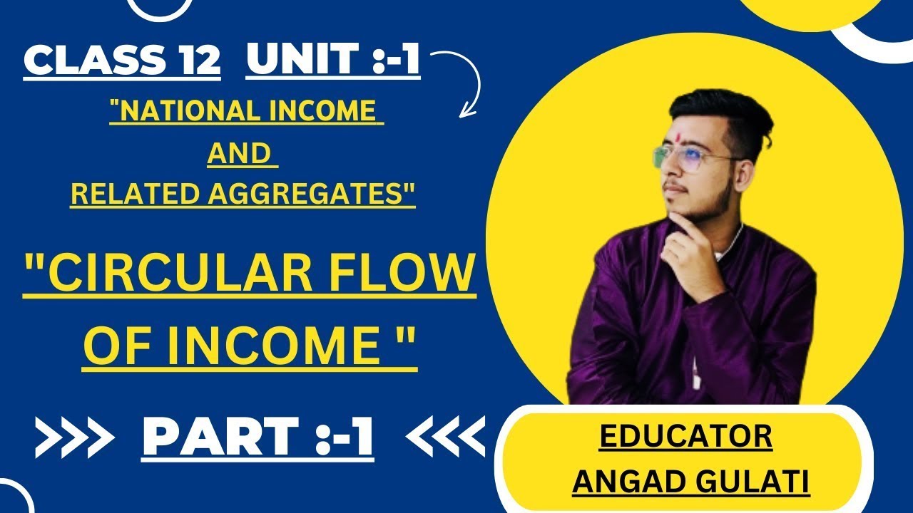 National income | Circular flow of income complete chapter | class 12th ...