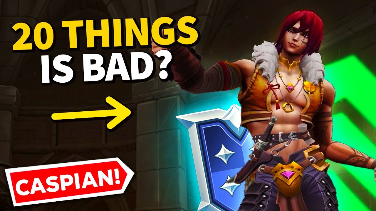 20 Things I've DISCOVERED about CASPIAN | Paladins Gameplay - YouTube