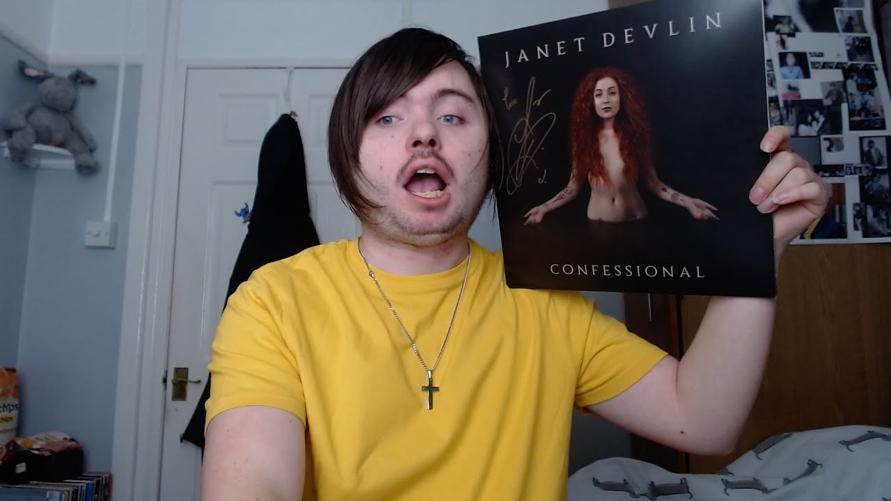 Janet Devlin Confessional RARE Signed Colour Vinyl Unboxing!! - YouTube