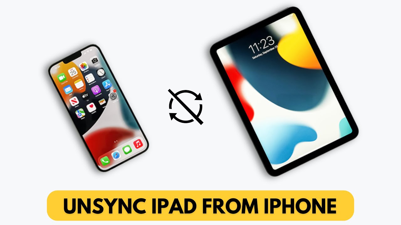 How to Unsync iPad from iPhone: Easy Step-by-Step Guide (2024) - YouTube