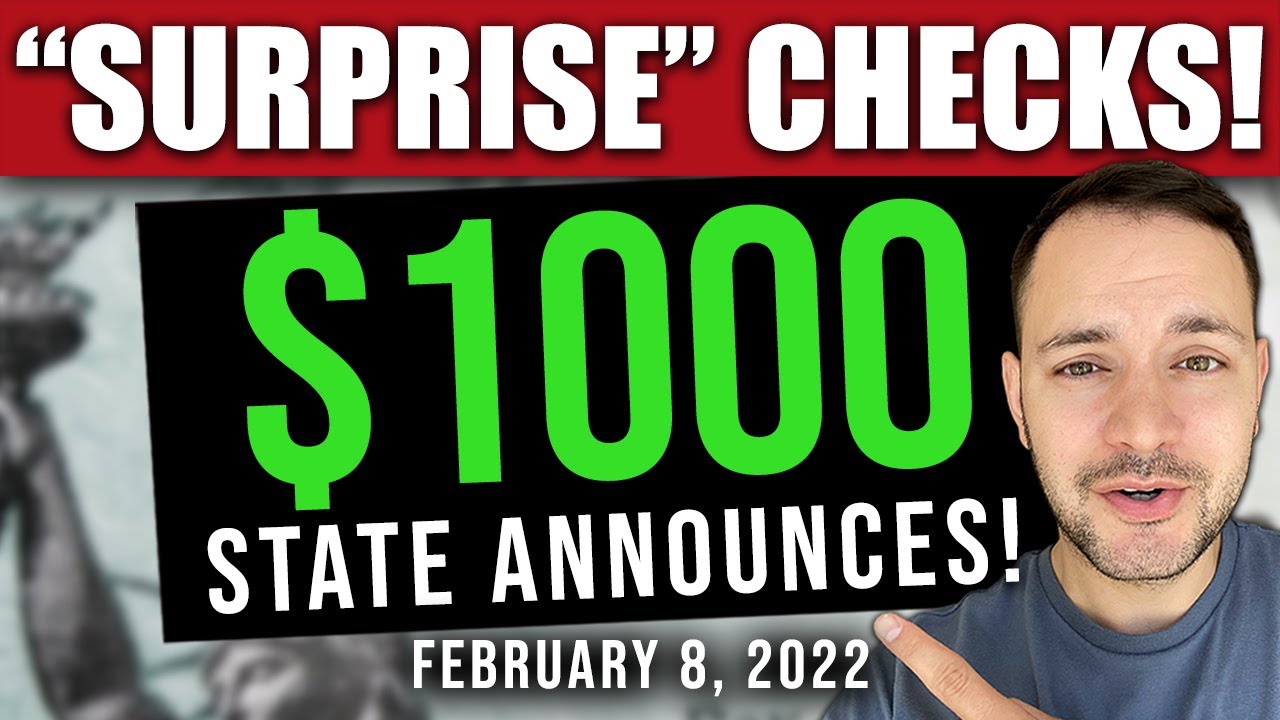 ($1000 ‘SURPRISE’ CHECKS ANNOUNCED!) STIMULUS CHECK UPDATE & BUILD BACK ...