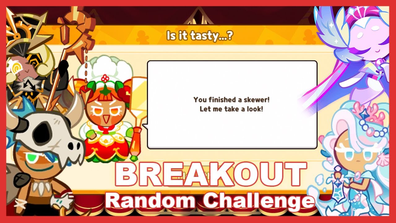 Random Breakout Challenge #33 | Cookie Run: Ovenbreak - YouTube