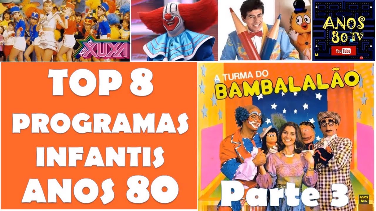 PARTE 3 - Daniel Azulay em 6:15 - Top 8 Programas Infantis dos Anos 80 ...