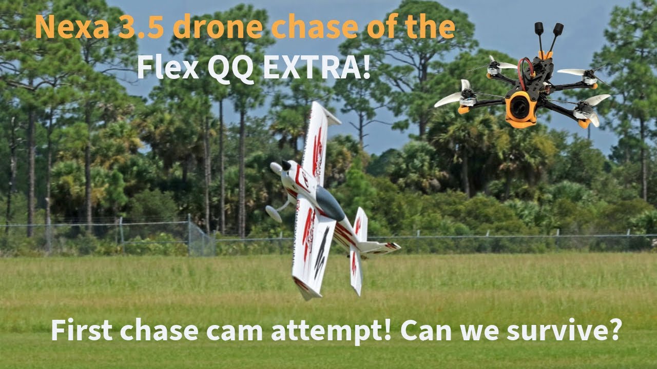 Avion Nexa drone Chases Flex Innovations QQ Xtra 1st attempt, can we ...
