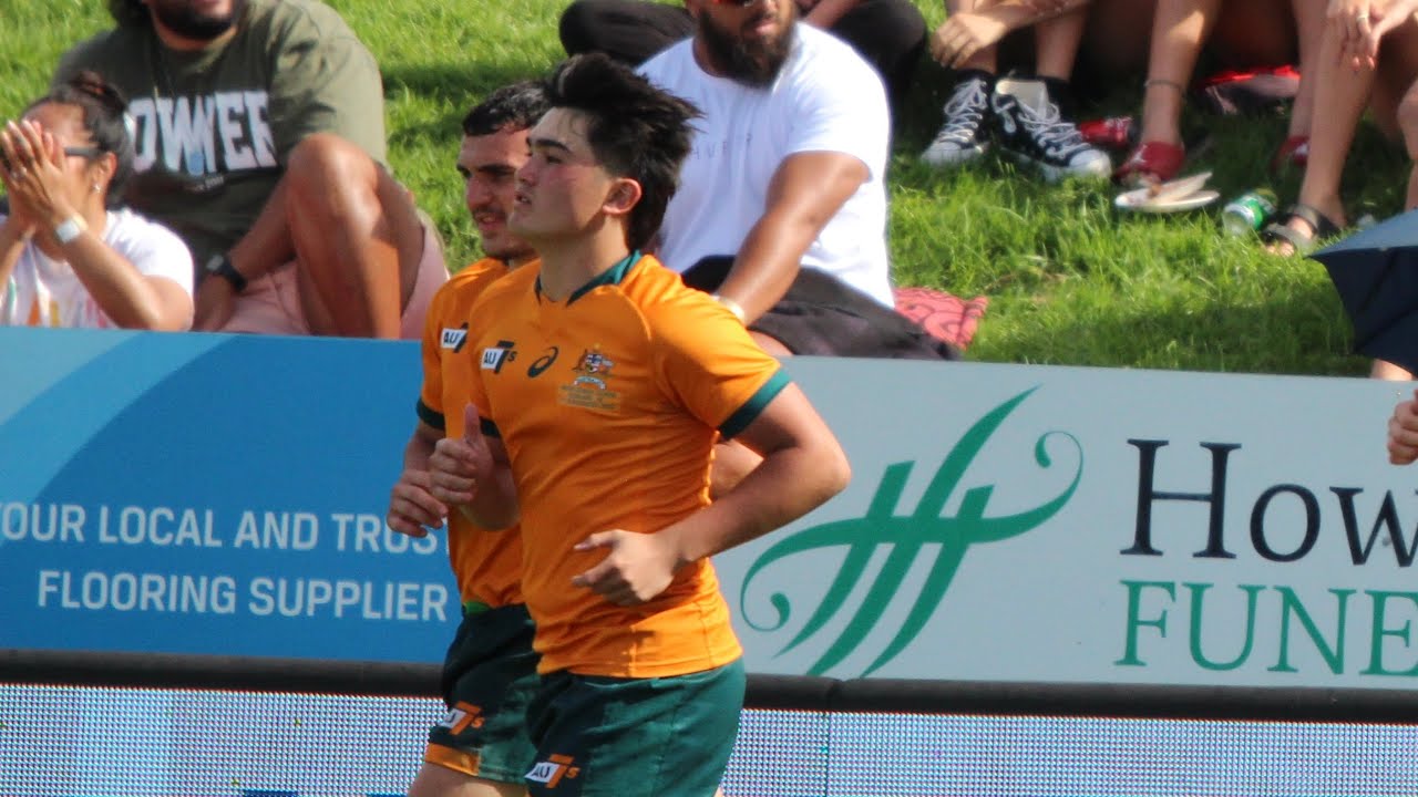 Toshi Butlin 2023 Rugby Highlights (Colts 1 Australia / Section Paloise ...
