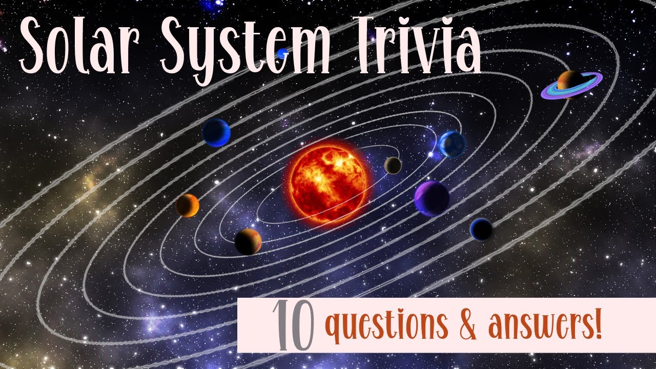 Exploring the Cosmos: Solar System Trivia Challenge! #solarsystem - YouTube