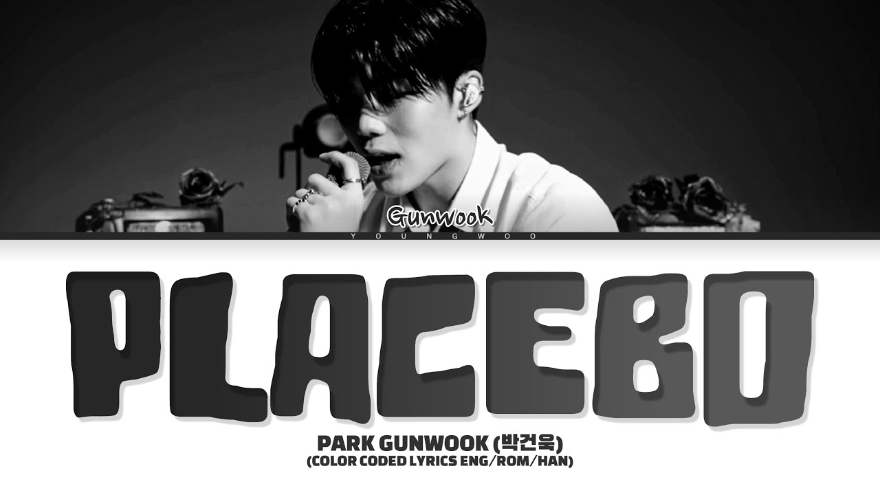 ZEROBASEONE (GUNWOOK) 'Placebo' Lyrics (제로베이스원 박건욱 Placebo 가사) (Color ...