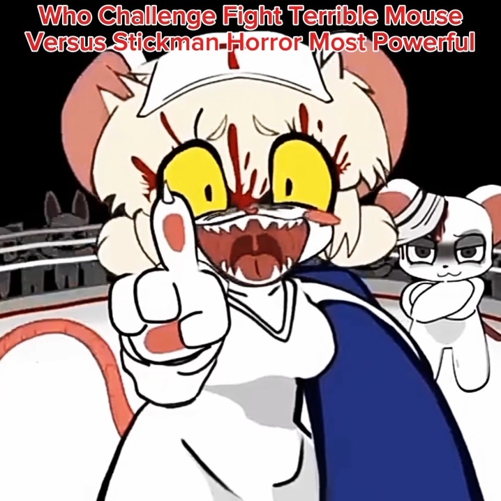 Terrible Mouse VS Stickman Horror #terriblemouse #stickman #animation # ...