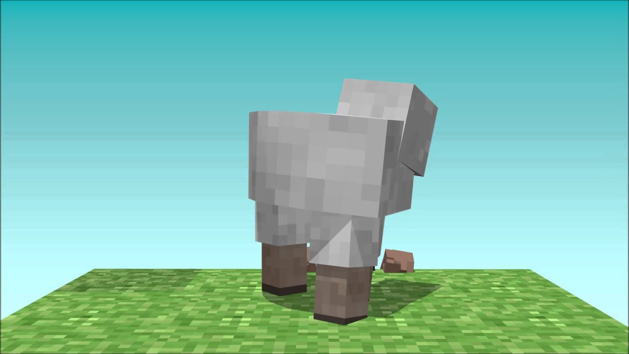 Happy/Scared Sheep - Minecraft Animation - YouTube