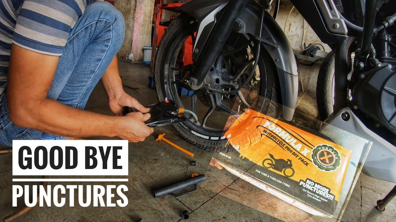 How To Fill FORMULA X Gel in Tyres! || Step by Step guide || Formula x ...