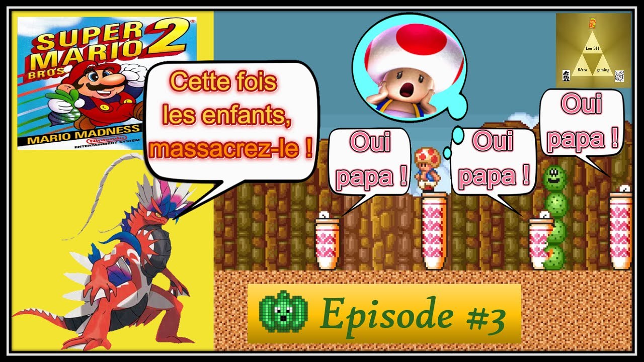 Episode #3 - SUPER MARIO BROS 2 [Snes] (Let's Play FR) - YouTube