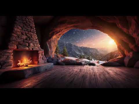 ŞÖMİNE ATEŞİ & Müzik Sesli Full HD and 4K Cozy Fireplace 4K ( Hours ) Fireplace with Meditasyon