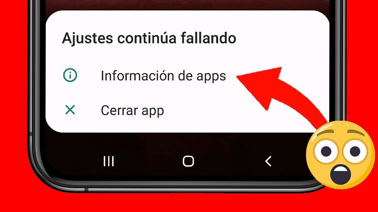 SOLUCIÓN! Ajustes Continúa Fallando - Error la Configuración de Android ...