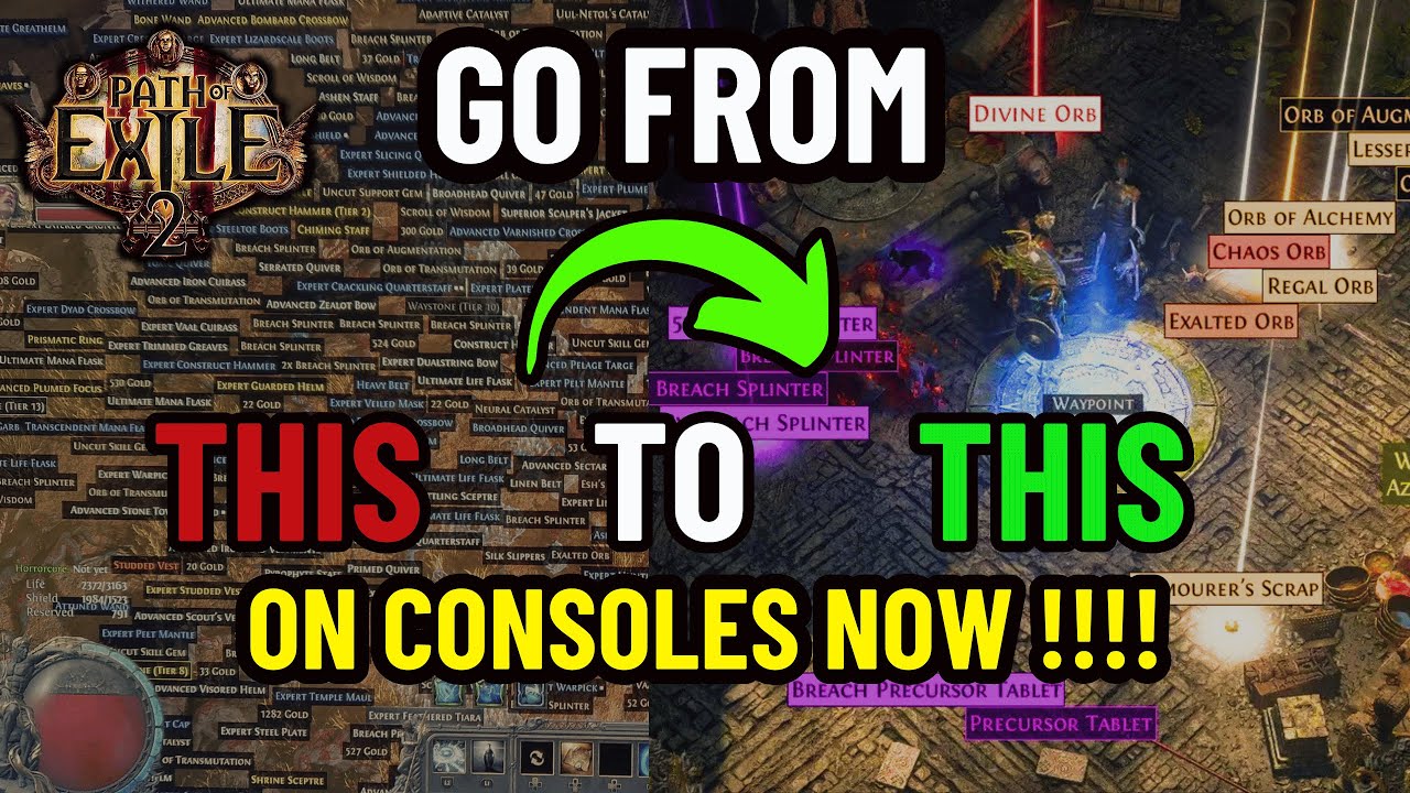 FAST LOOT FILTER INSTALLATION in POE 2 Made EASY! ALSO FOR CONSOLES ...