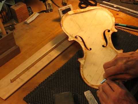 Vigdorchik Method Top Plate Tuning; Opus #15 ,strips 3 4 - YouTube