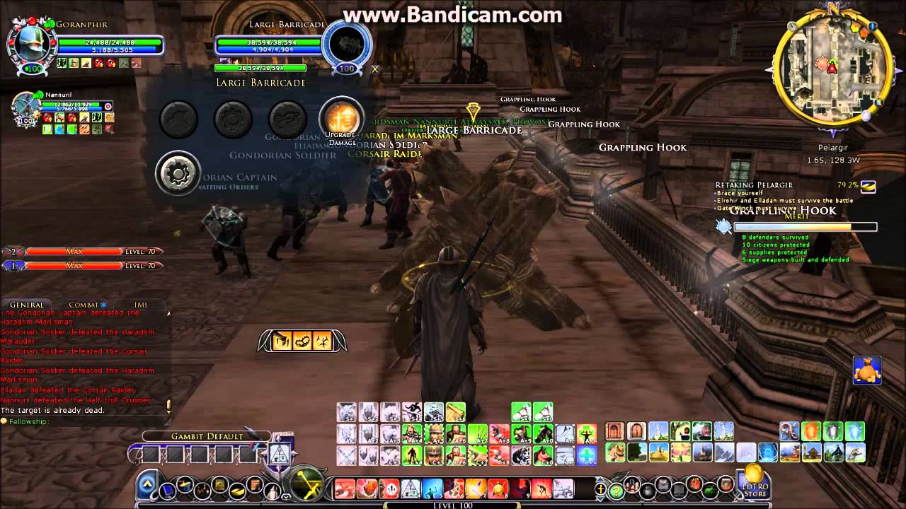 lotro big battle pelargir duo 2 - YouTube