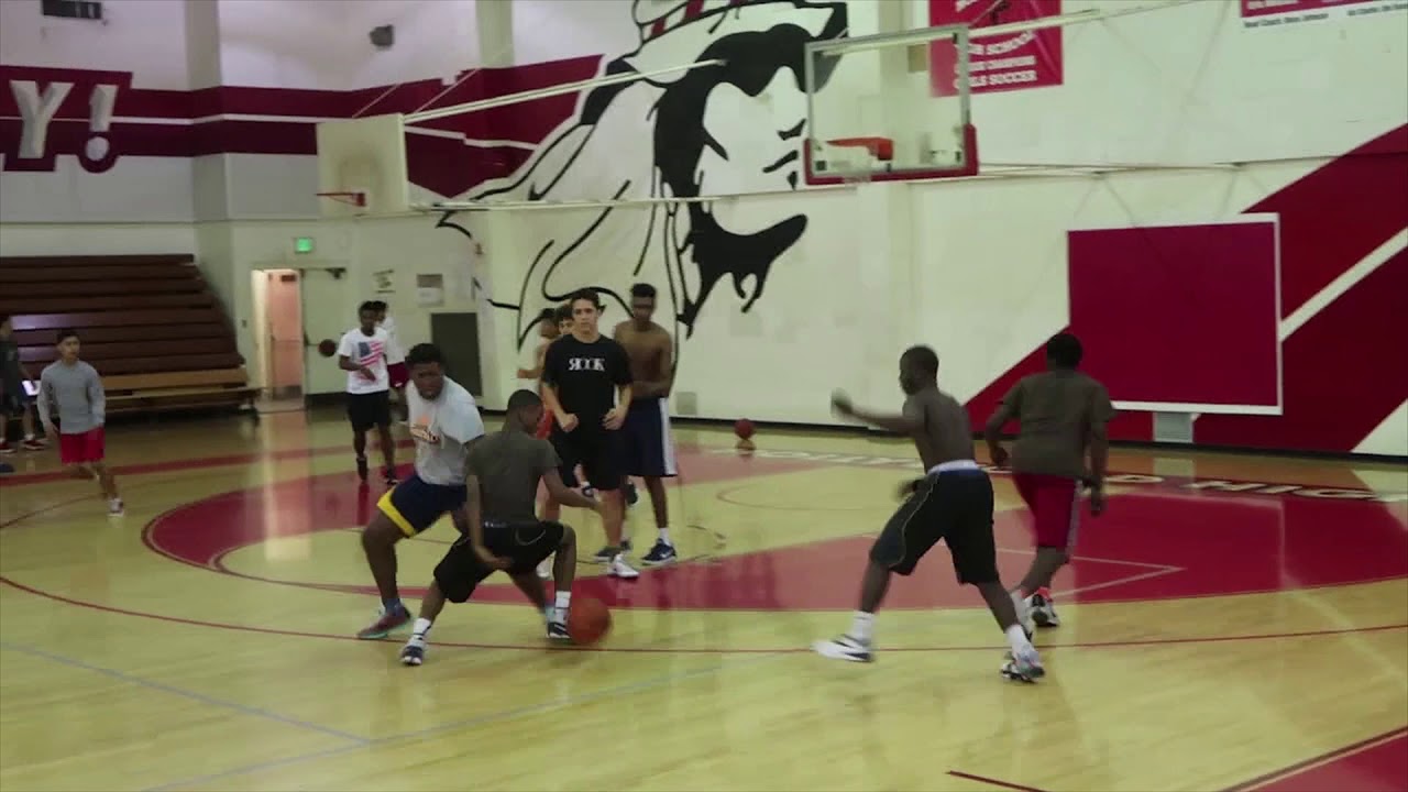 Hollywood High Basketball Scrimmage - YouTube