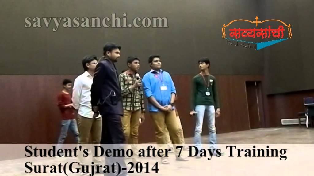 Dharmesh Pithva's Magic of Memory -workshop -Demo Surat - YouTube