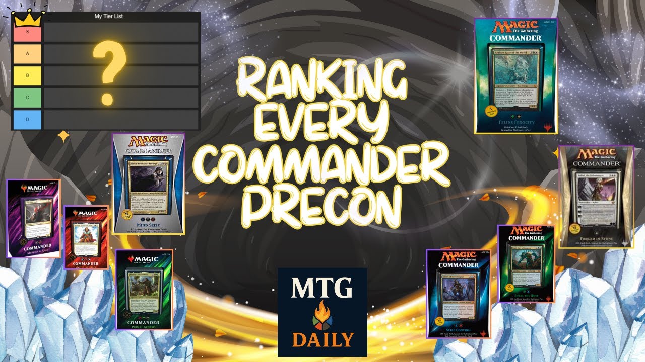 Commander Precon Rankings Part 2 (2011–2019) | From Mind Seize to ...