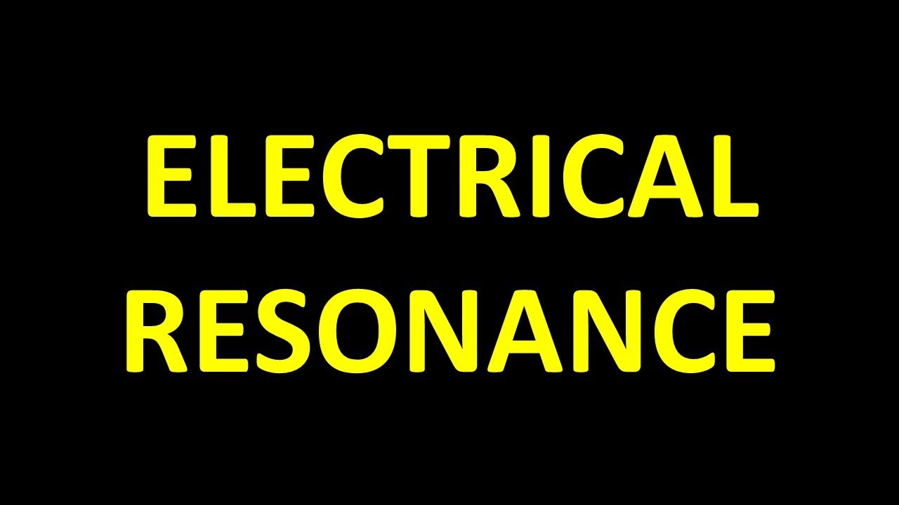 RESONANCE - PART - 23 - CURRENT MAGNIFICATION IN PARALLEL RESONANCE ...