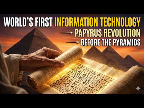 The Invention That Saved History: Ancient Egyptian Papyrus.