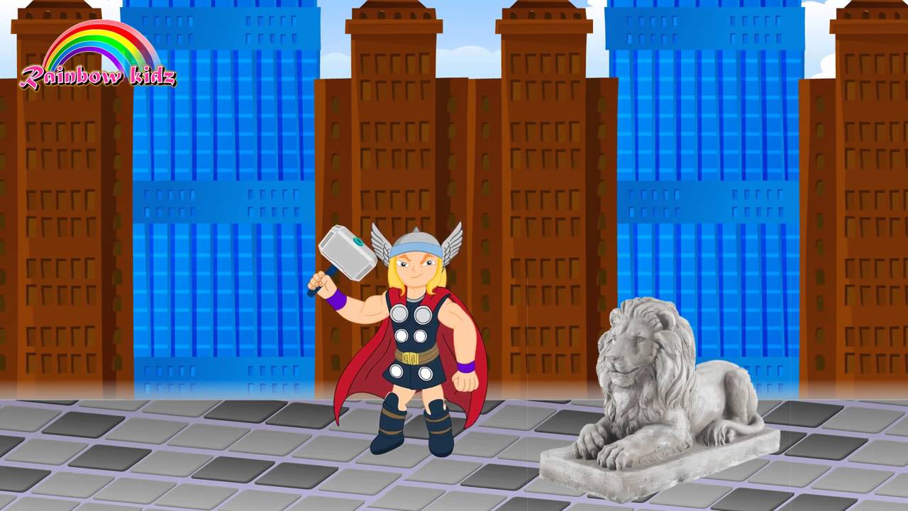Thor man Finger Family - YouTube