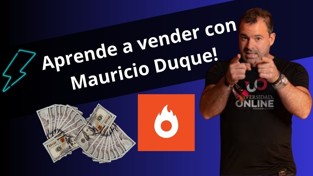 Black Training de Mauricio Duque: Aprende a vender en HOTMART - YouTube