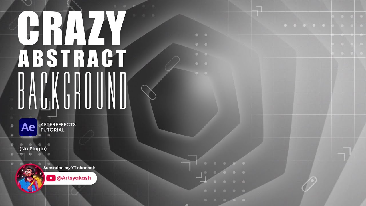 CRAZY ABSTRACT BACKGROUND | AFTEREFFECTS TUTORIAL - YouTube