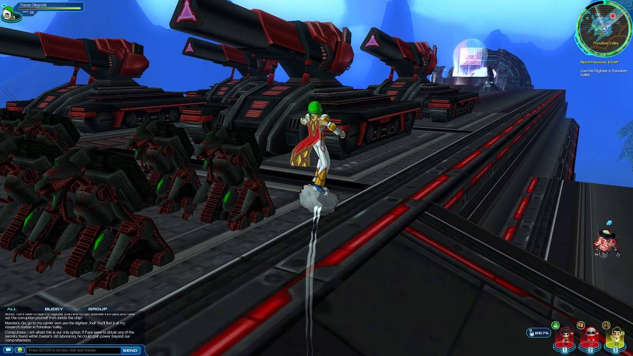 Fusionfall Retro Nostalgia Chip (Computress Nano Mission) - YouTube