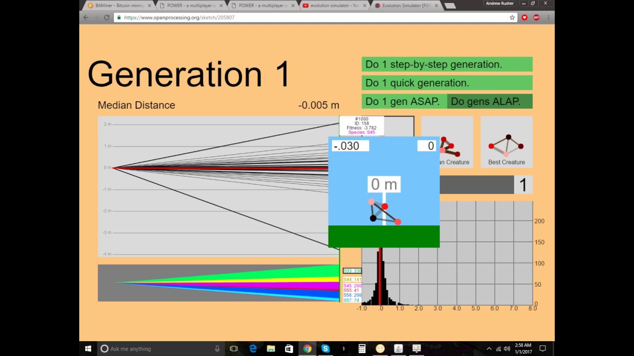 Evolution Simulator Game - YouTube