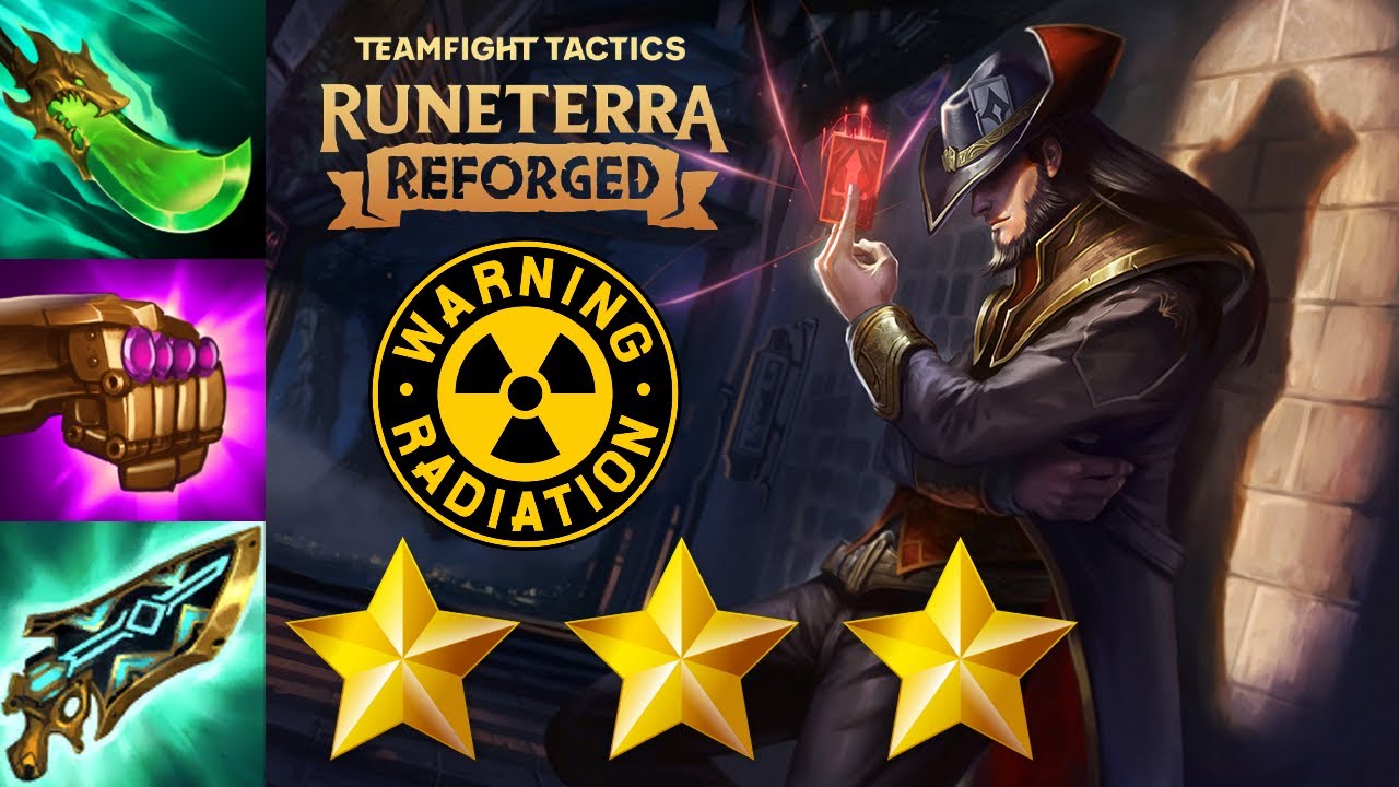☢️¡¡¡ Twisted Fate 3⭐⭐⭐ Nuclear ☢️ 1000 1200 DaÑo De Habilidad