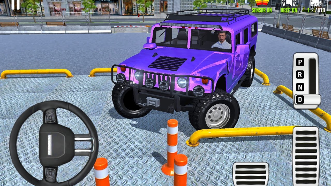 Master of parking: SUV Hummer Driving School Level #289 Car Game ...