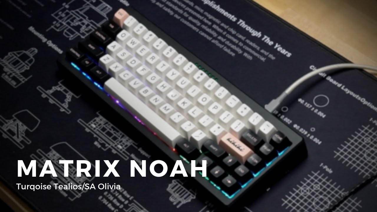 Typing Sounds: Matrix Noah - YouTube