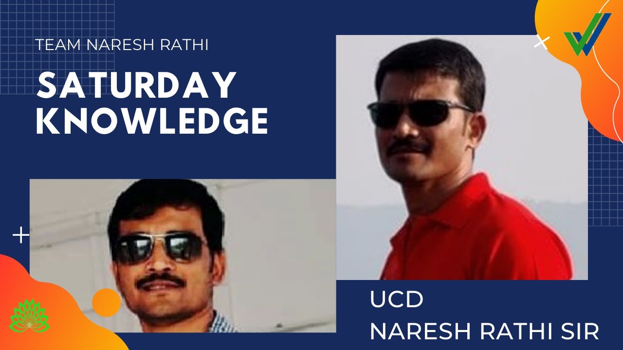 Youtube Video Ad Saturday Knowledge By Naresh Rathi Sir on Zoom - YouTube