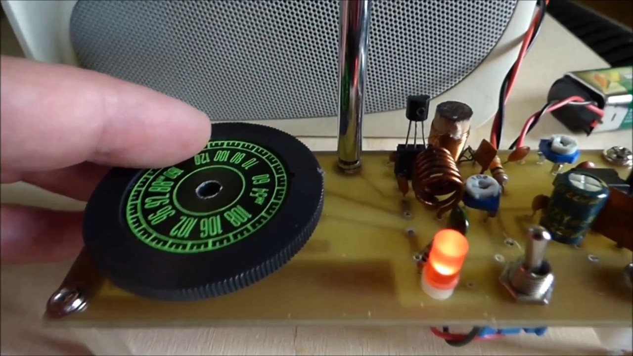 One transistor fm receiver breadboard - lilycosmo
